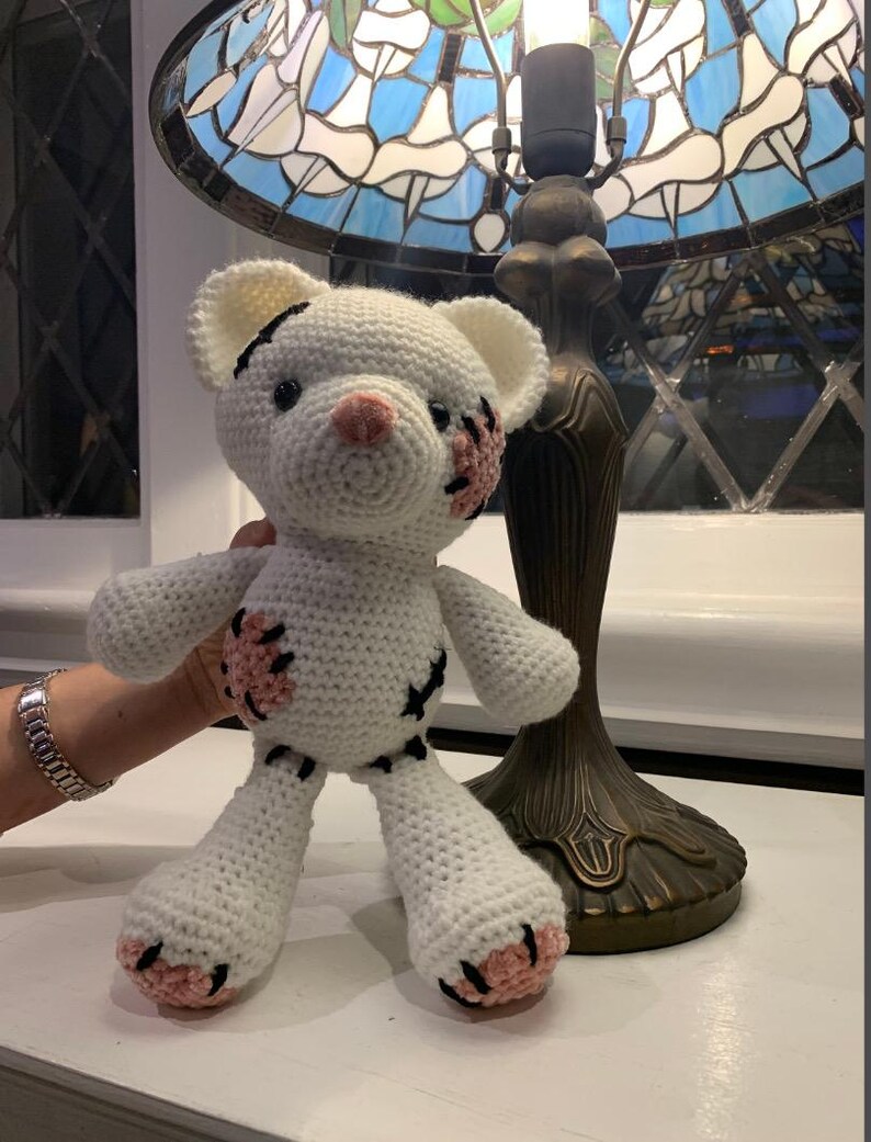 Raggedy Teddy Bear Crochet Pattern – Beginner-friendly Amigurumi PDF - Etsy