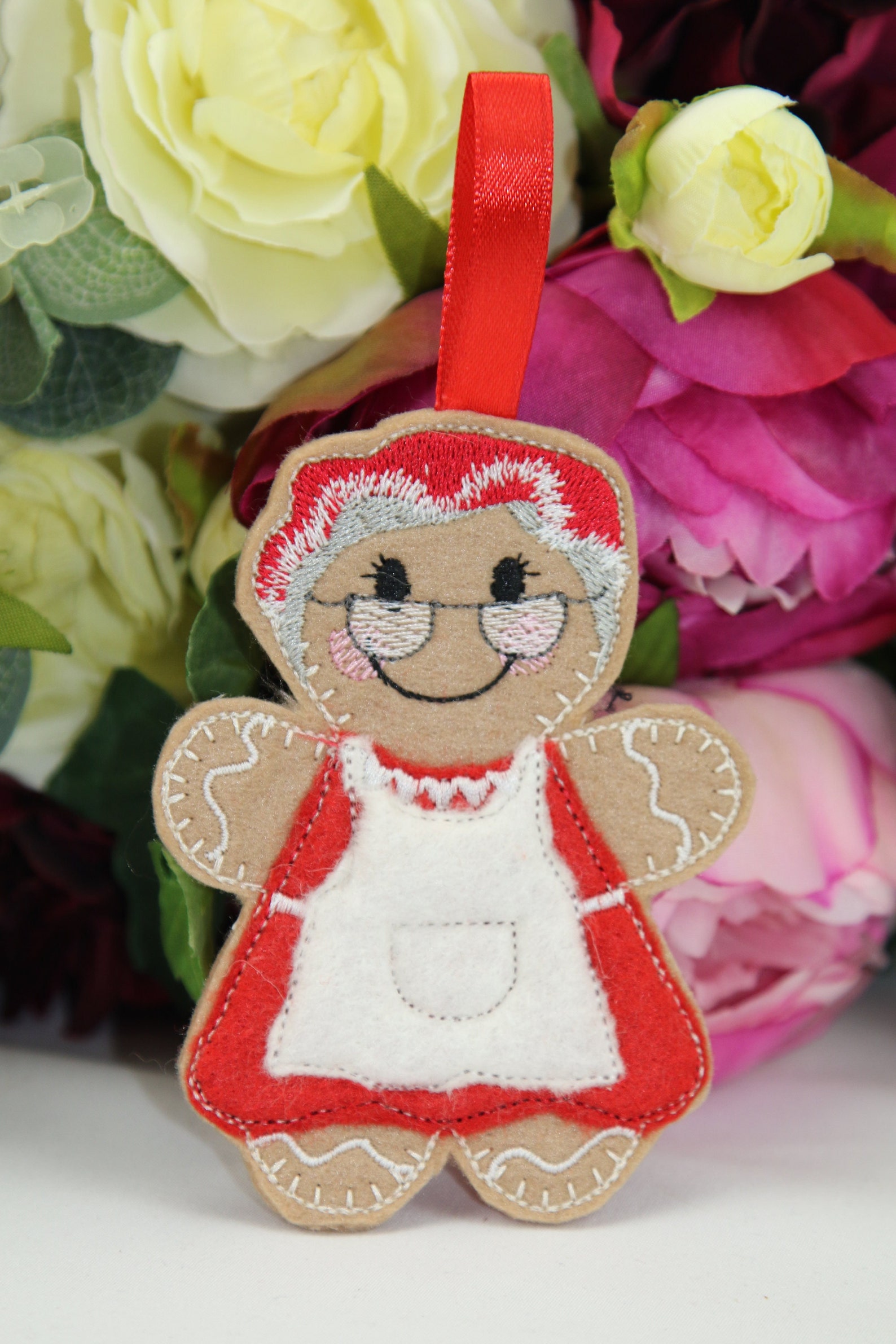 Gingerbread Santa and Mrs Claus - Etsy