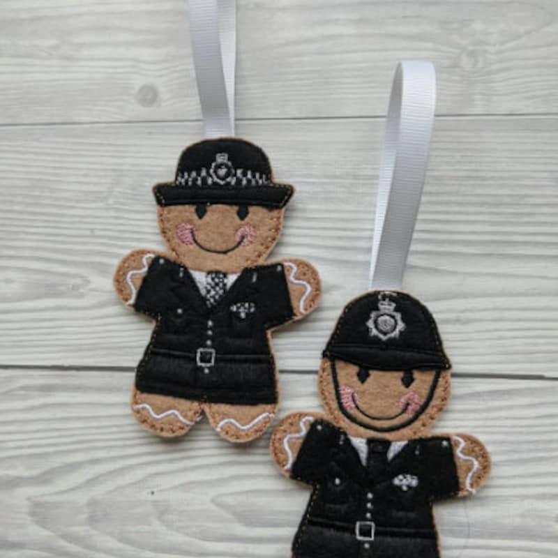 Gingerbread Police - Etsy