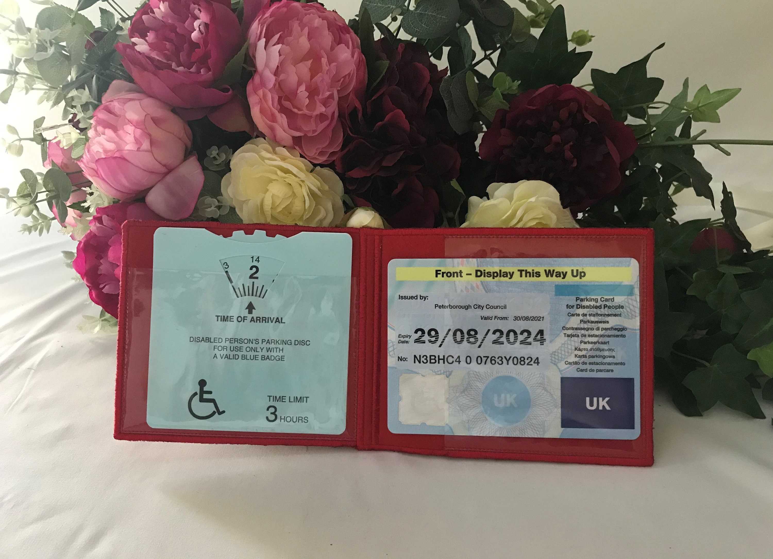 Blue Badge Parking Permit Holder With Colourful Musical Notes ...