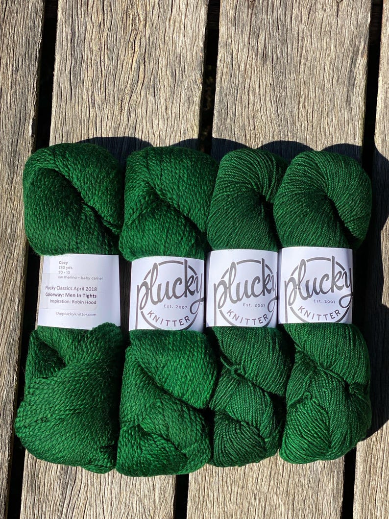 The Plucky Knitter Cozy DK Plucky Classics April 2018 Men in Tights - Etsy
