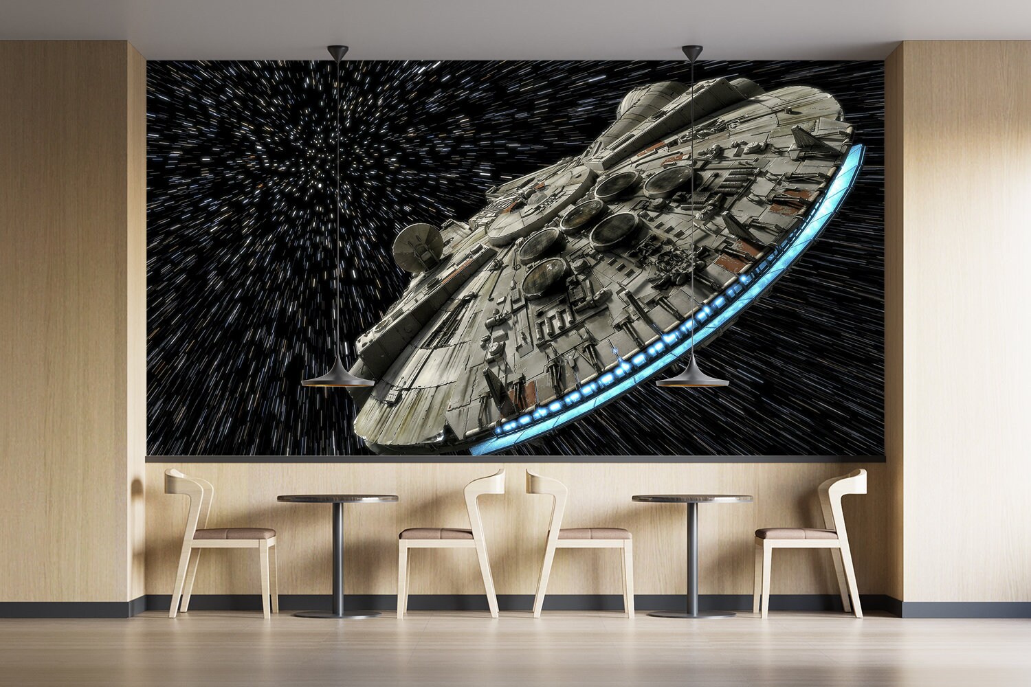 Millennium Falcon Hyperdrive Warp Light Speed Peel & Stick - Etsy Canada