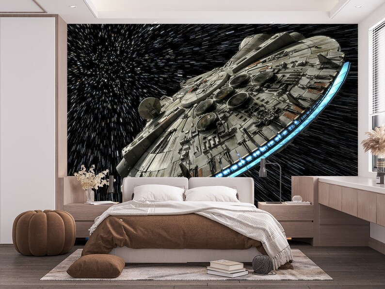 Millennium Falcon Hyperdrive Warp Light Speed Peel & Stick - Etsy Canada