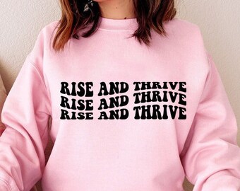 Rise and Thrive Svg - Etsy
