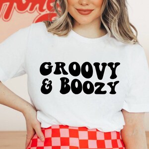 Groovy and Boozy SVG, Bachelorette Party Svg, Groovy, Boozy, Svg Cut ...