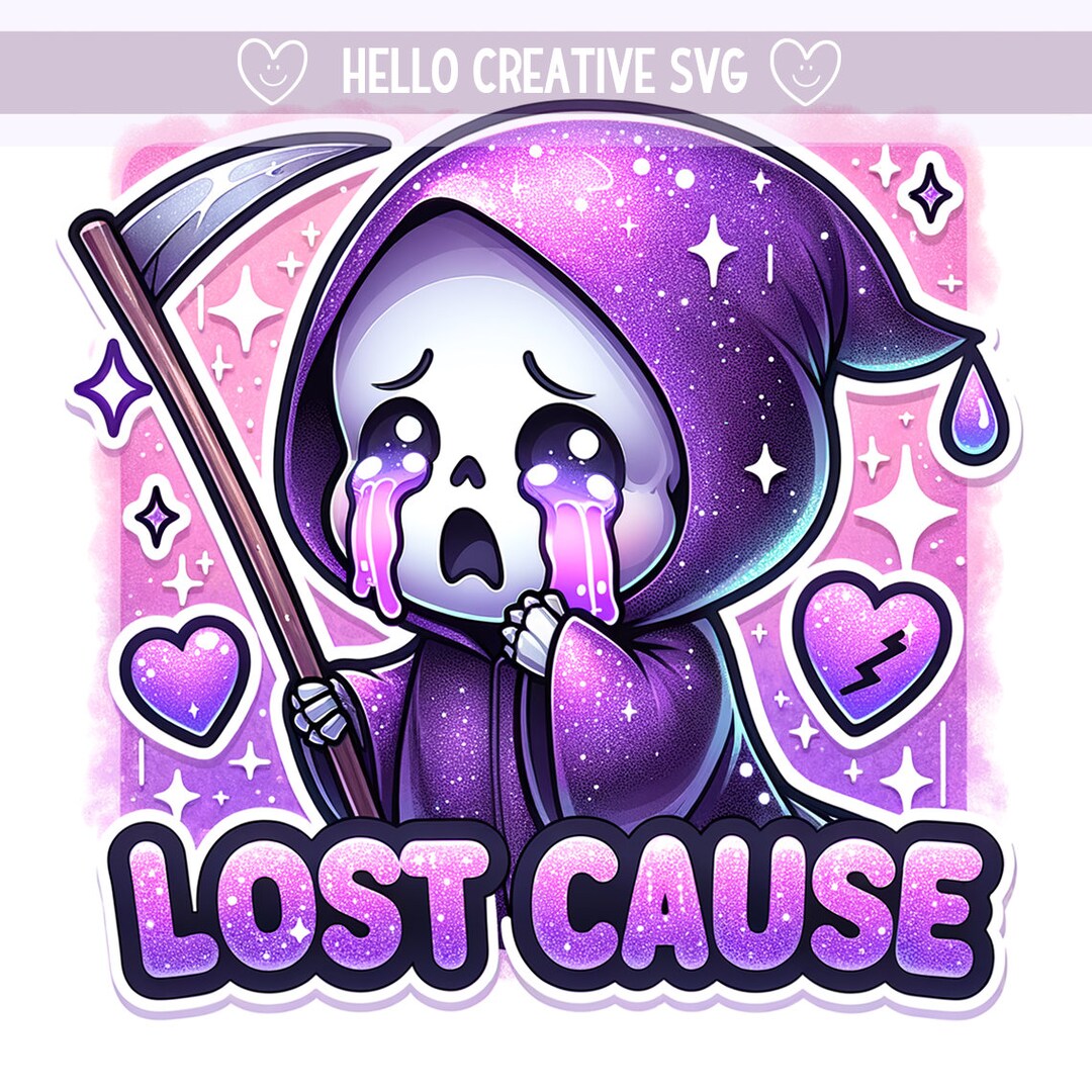 Lost Cause PNG, Snarky Skeleton Clipart, Grim Reaper PNG, Sad Grim ...