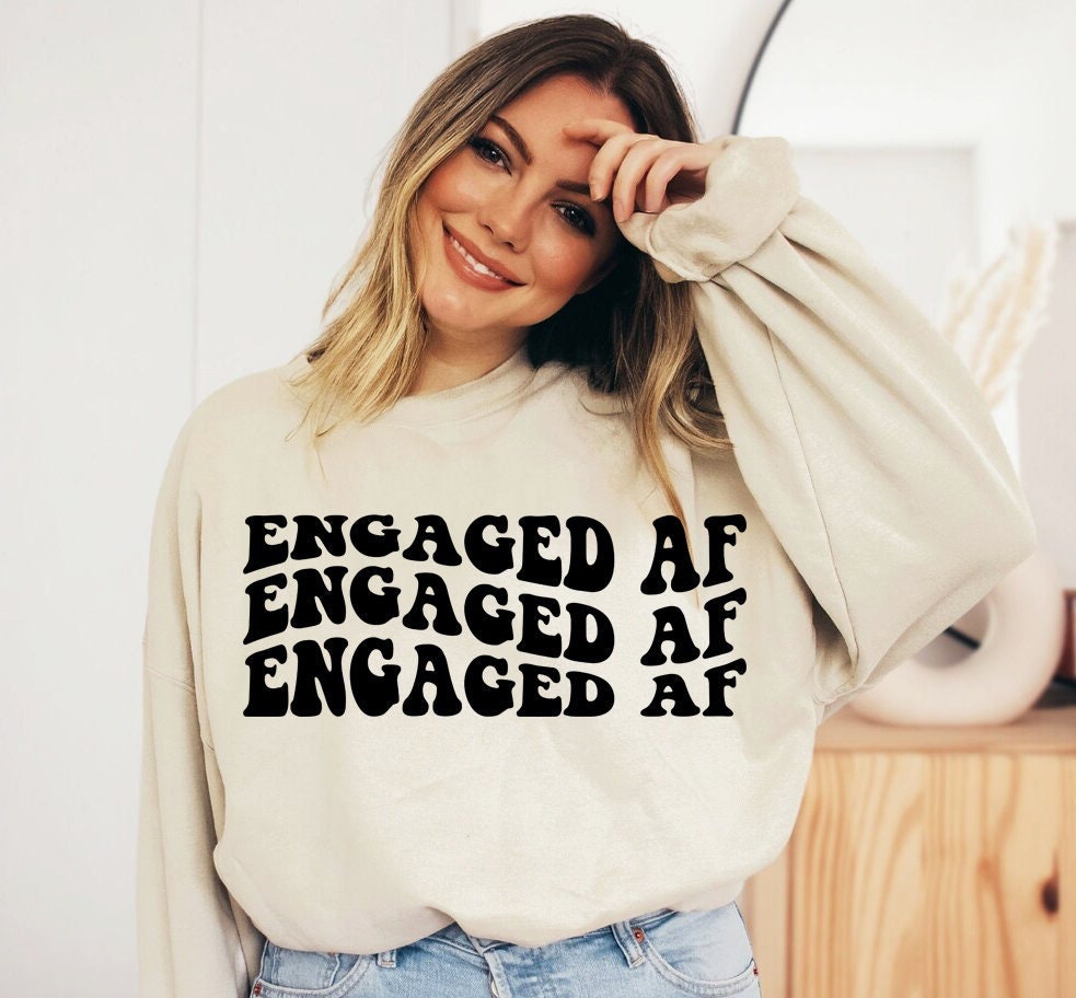 Engaged AF Svg Fiance Svg Dazed and Engaged Future Mrs Svg | Etsy