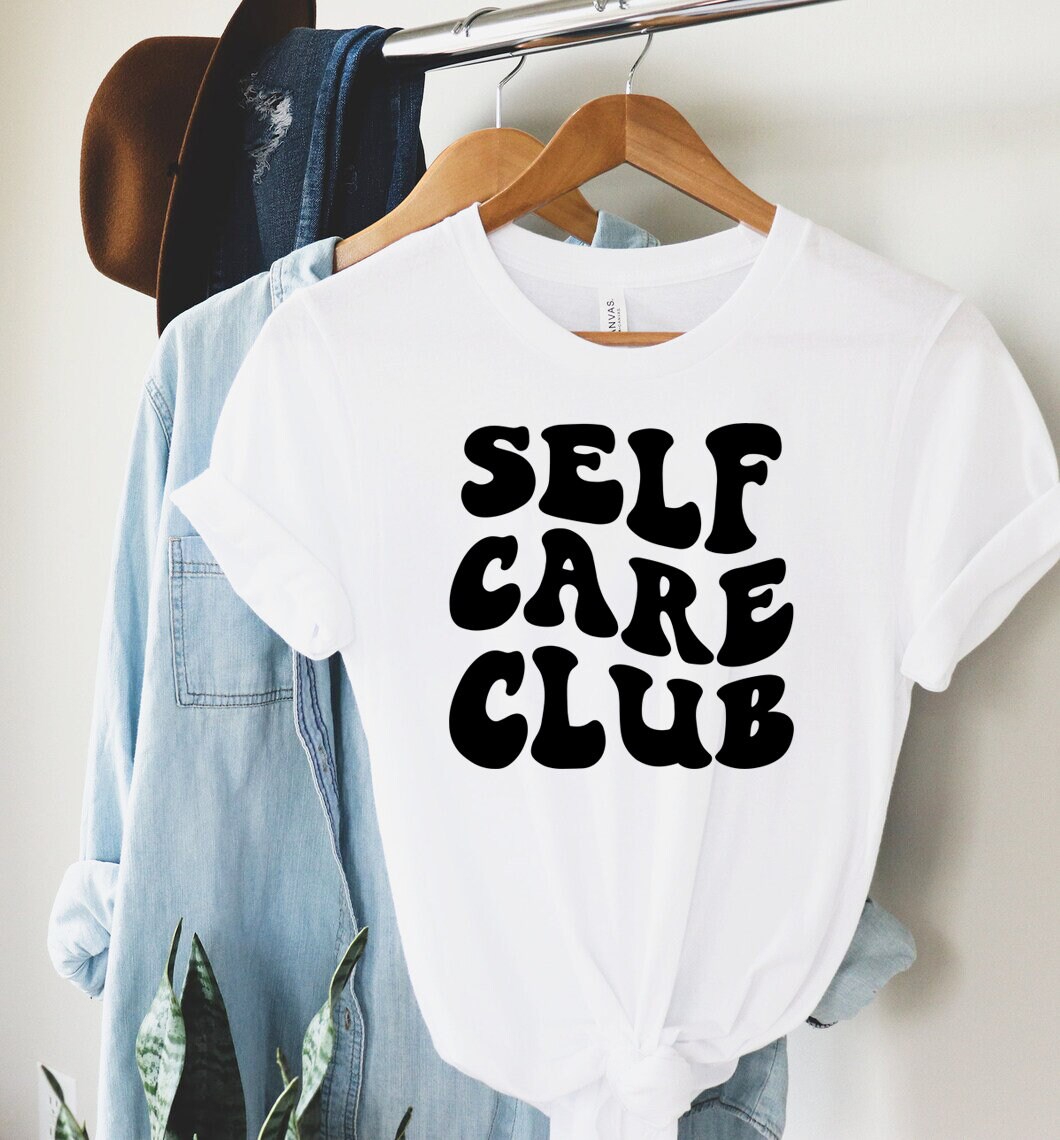 Self Care Club SVG Self Love Club Svg Self Love Wavy - Etsy