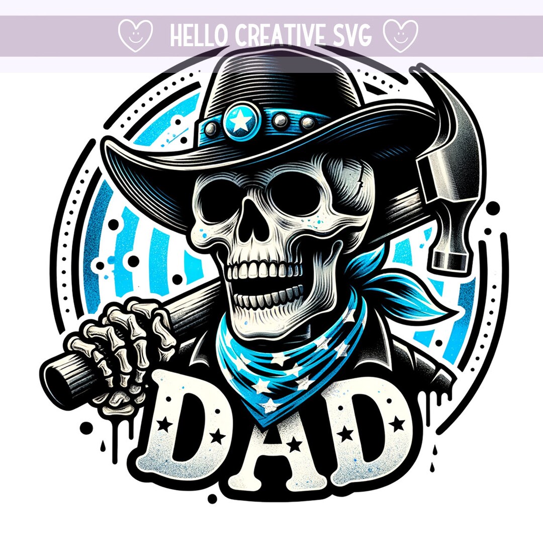 Dad Clipart, Skeleton Dad PNG, Snarky Dad Clipart, Fathers Day Clipart ...