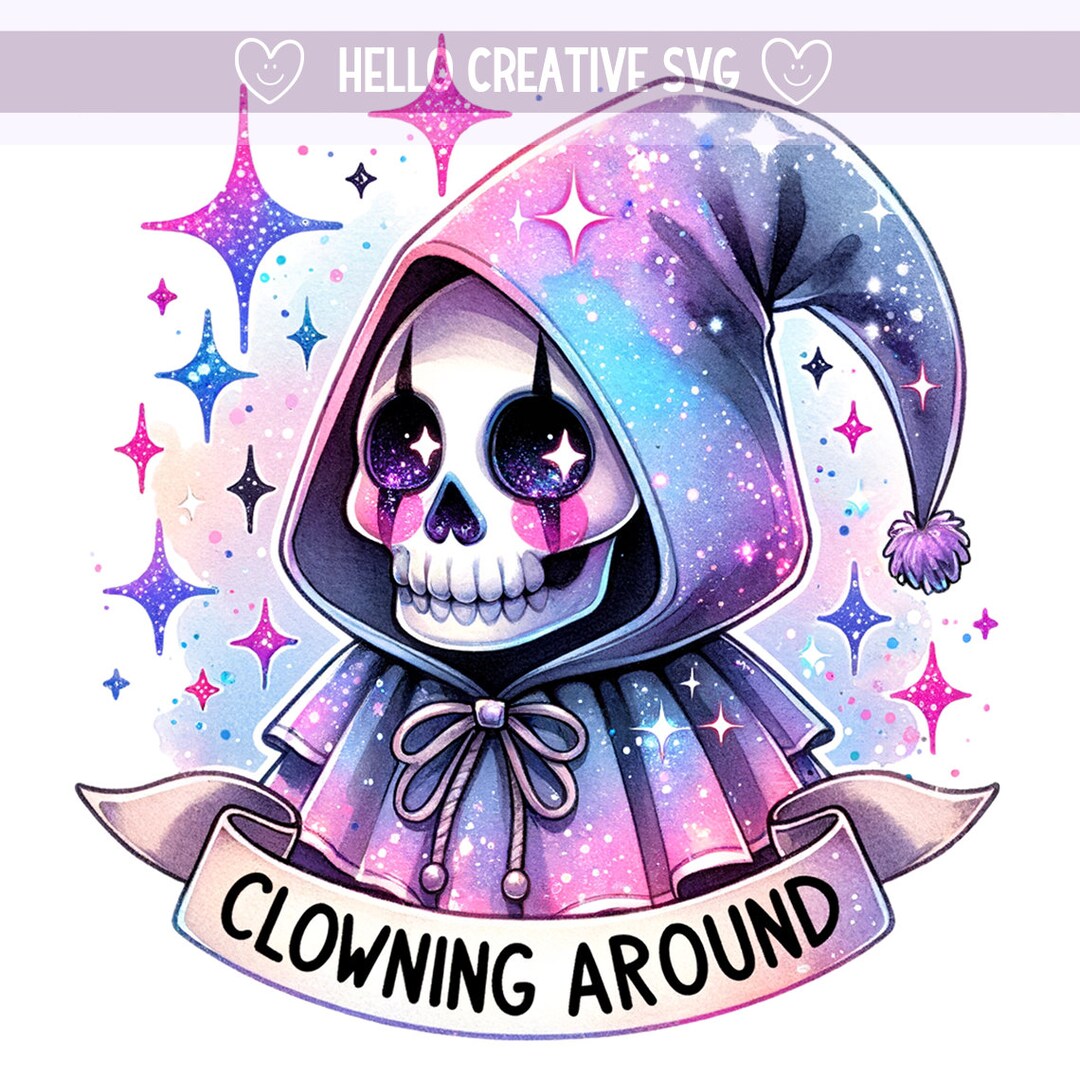 Clowning Aroung PNG, Clown Skeleton PNG, Clowning Png, Grim Reaper Png ...