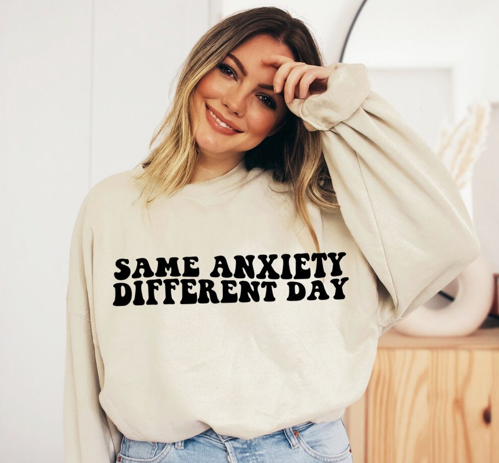 Same Anxiety Different Day SVG Anxiety Svg Svg Cut File - Etsy Australia