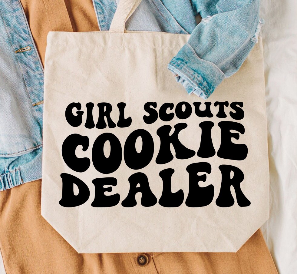 Girl Scout Cookie Dealer Svg Girl Scout Mom Svg Svg Cut Etsy