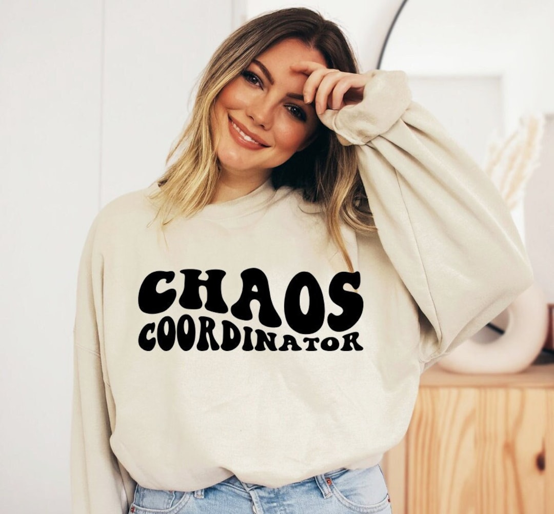 Chaos Coordinator Svg, Chaos Queen SVG, Coordinator, Svg Cut File, Wavy ...