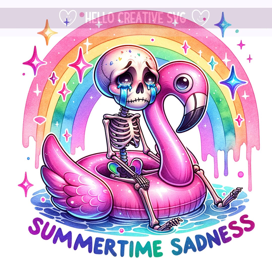 Crying Skeleton Png, Sad Skeleton Clipart, Cute Flamingo Clipart ...