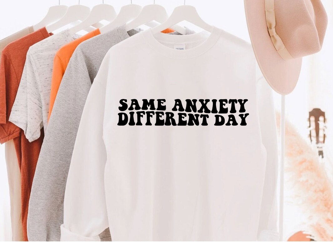 Same Anxiety Different Day SVG Anxiety Svg Svg Cut File - Etsy Australia