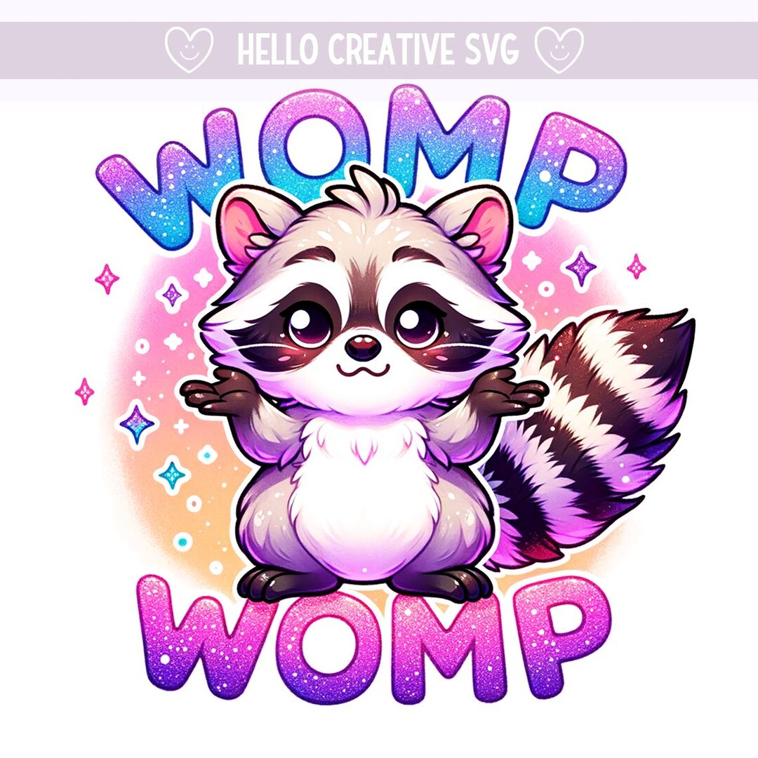 Womp Womp Png, Funny Raccoon PNG, Raccoon Clipart, Cute Raccoon PNG ...