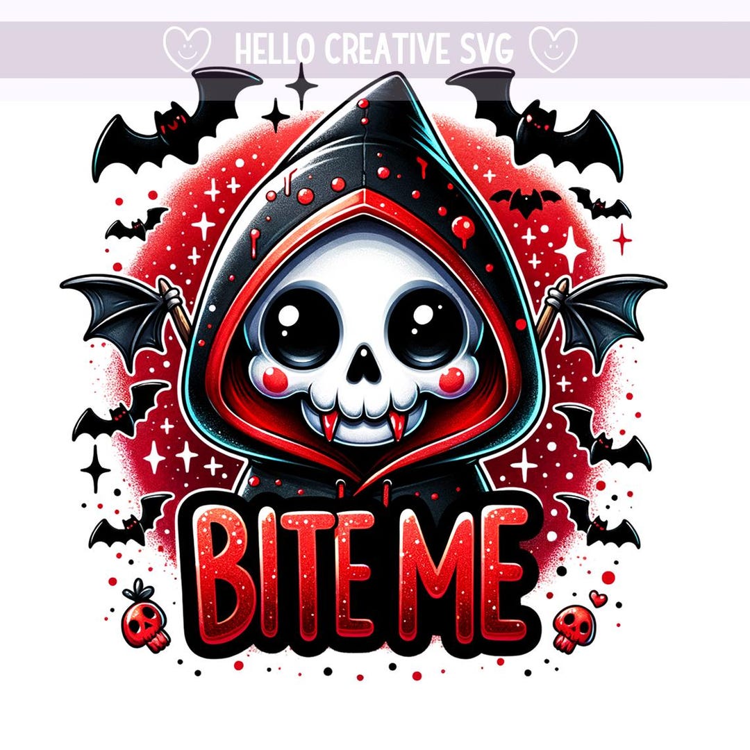 Bite Me PNG, Grim Reaper Clipart, Snarky Skeleton PNG, Sarcastic Png ...