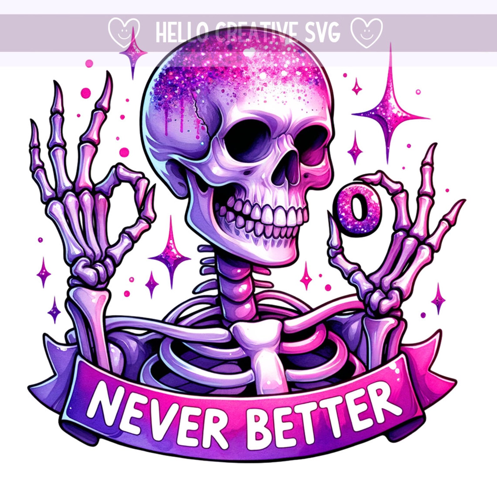 Never Better Skeleton PNG, Skeleton Clipart, Snarky Skeleton Png ...