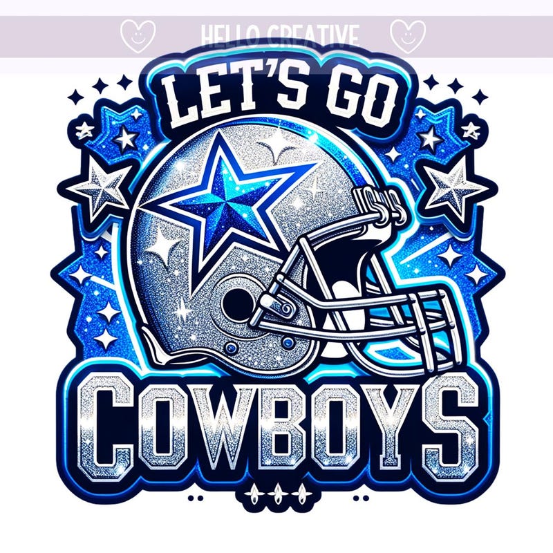 Dallas Cowboys Clip Art - Etsy