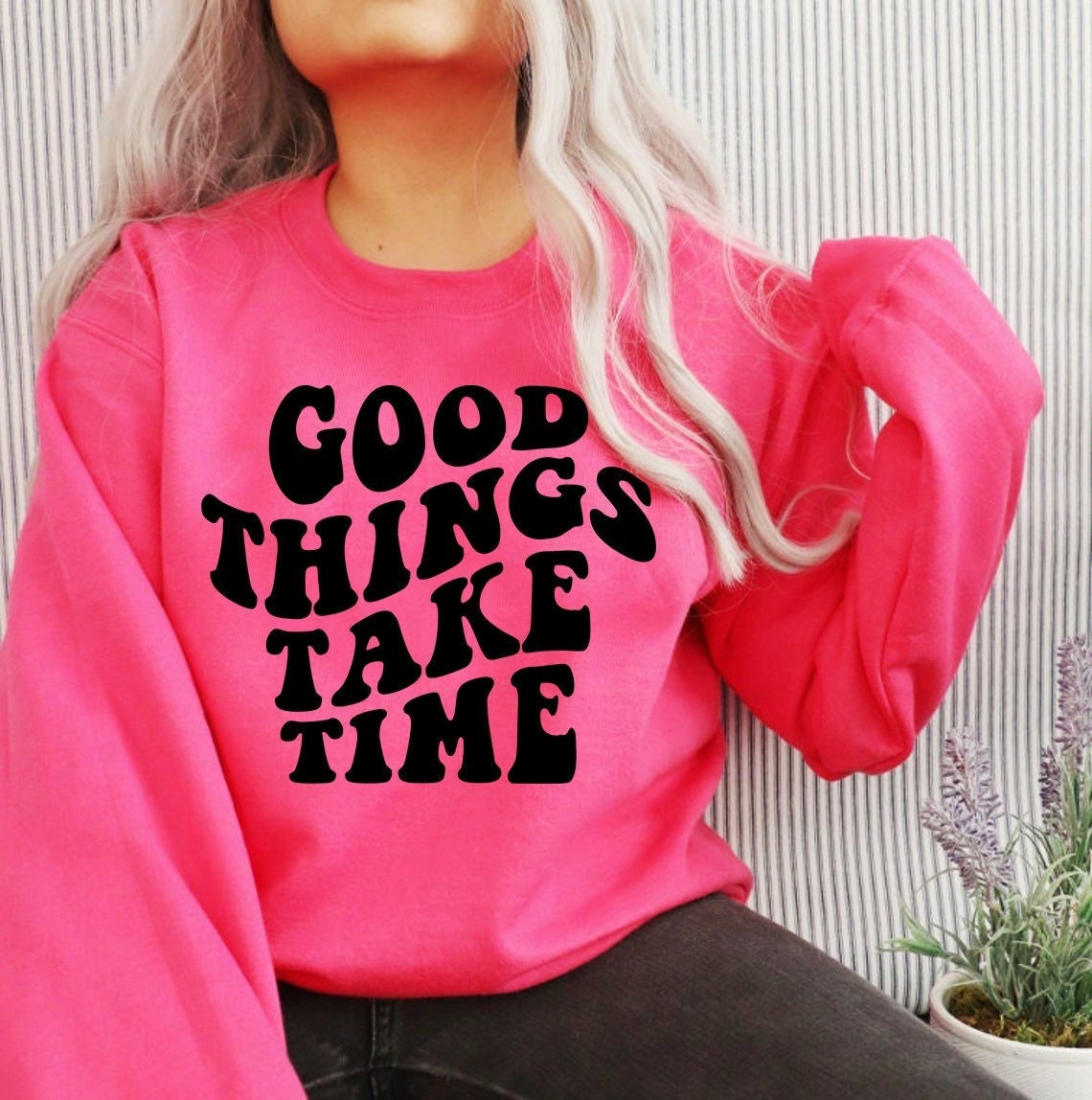 Good Things Take Time SVG Positive Svg Self Love Svg Cut | Etsy