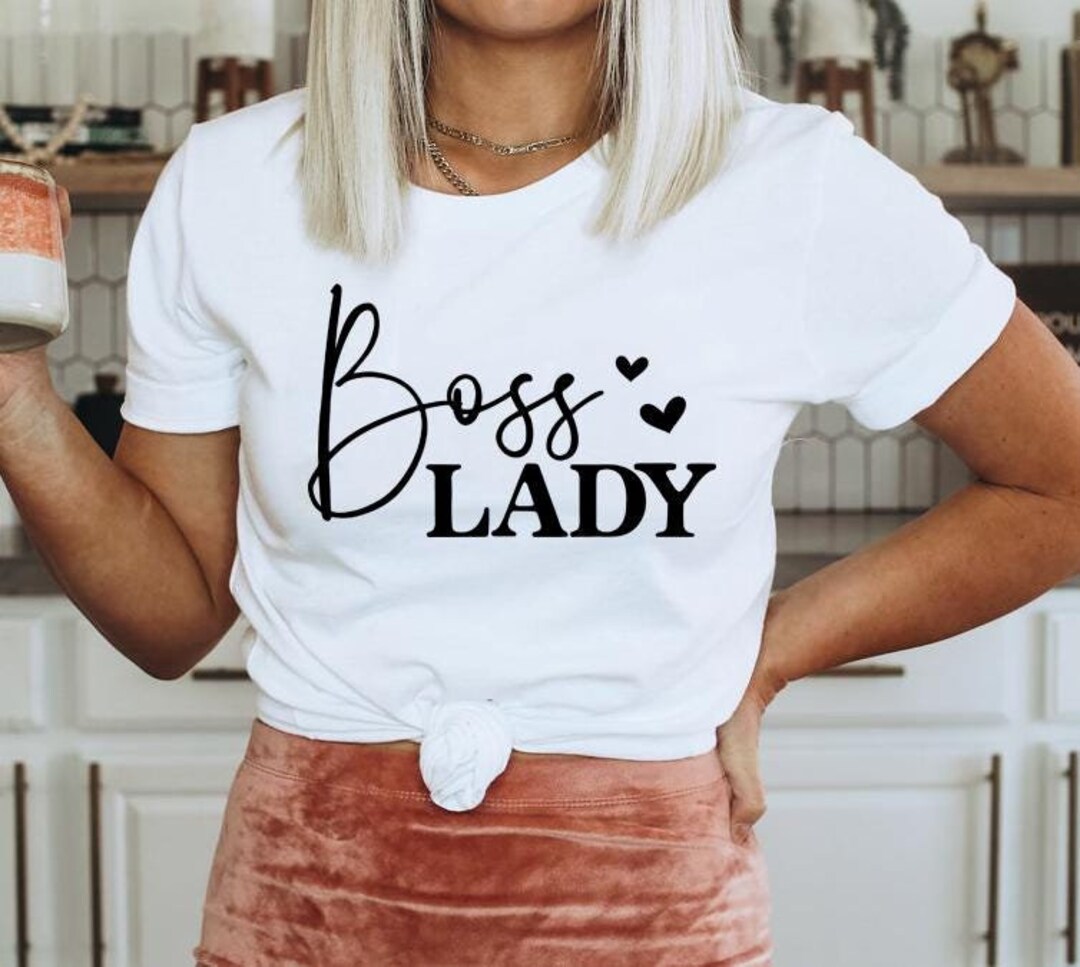 Boss Lady SVG, Lady Boss Svg, Girl Boss, Motivational Svg, Wavy Letters ...
