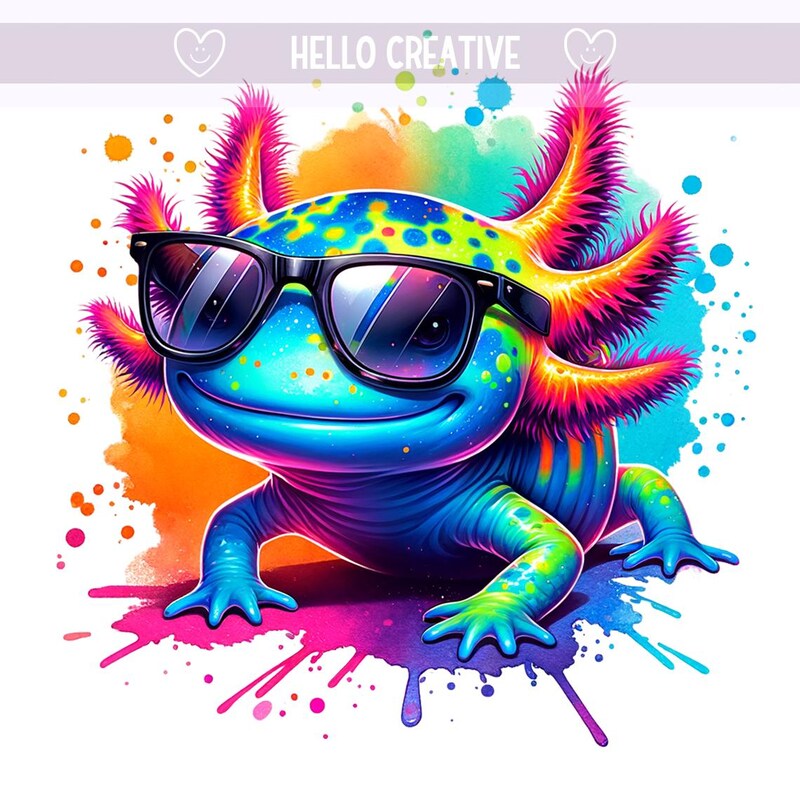 Axolotl Logo - Etsy
