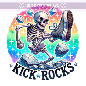 Kick Rocks PNG, Snarky Skeleton Png, Sarcastic Png, Skeleton Clipart ...