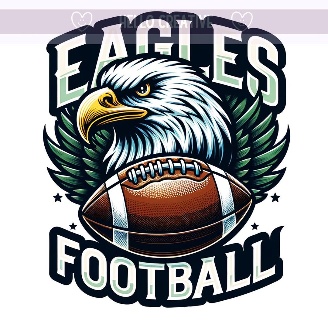 Eagles PNG, Mascot Png, Football Season Png, Game Day Png, Retro Png ...