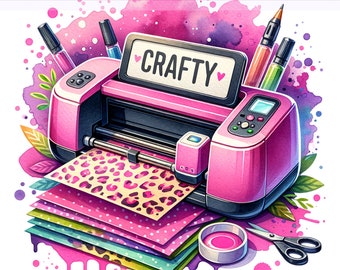 Crafting PNG Clipart, Happy Crafter Png, Craft Love PNG, Crafty Machine ...