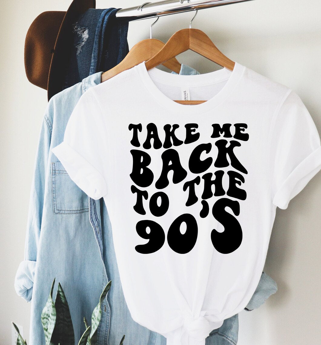 Take Me Back to the 90s SVG 90's Svg 1990s Retro 90s - Etsy Canada