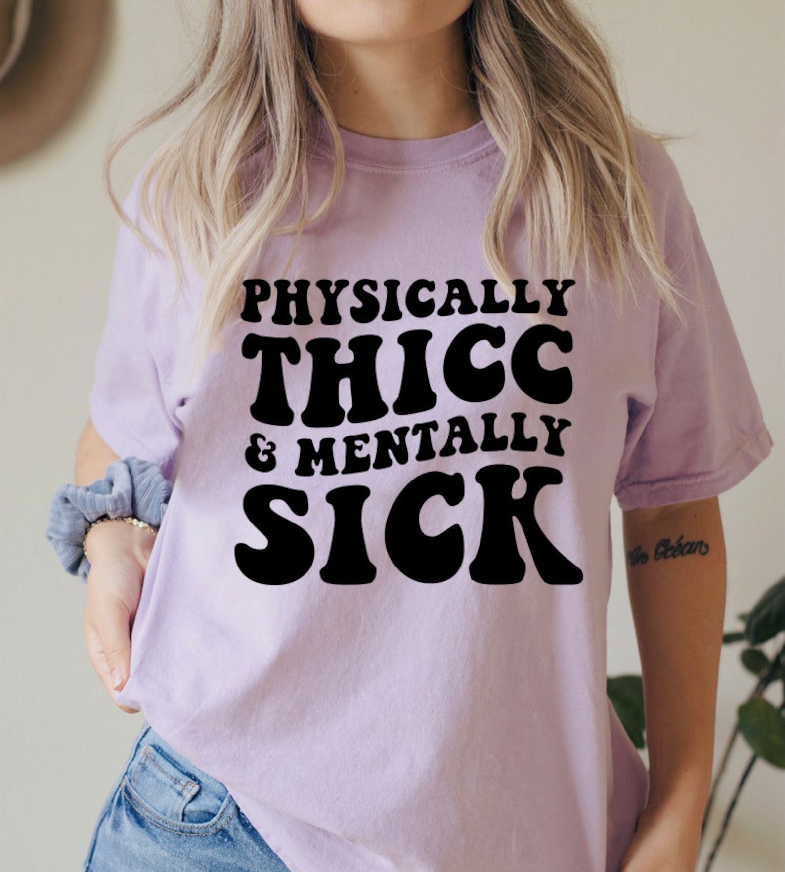 Physically Thicc and Mentally Sick Svg Bipolar Svg Mental - Etsy Canada