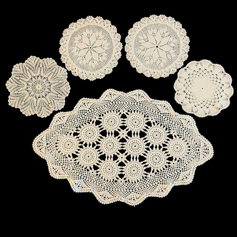 French Lace Doilies - Etsy