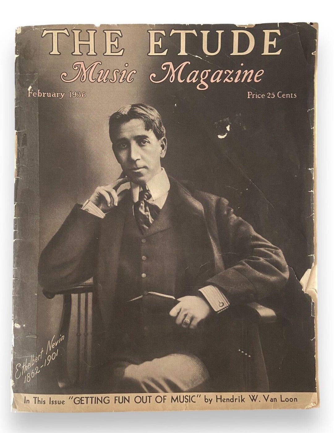 The Etude Music Magazine Vintage February 1936 64 Pages - Etsy