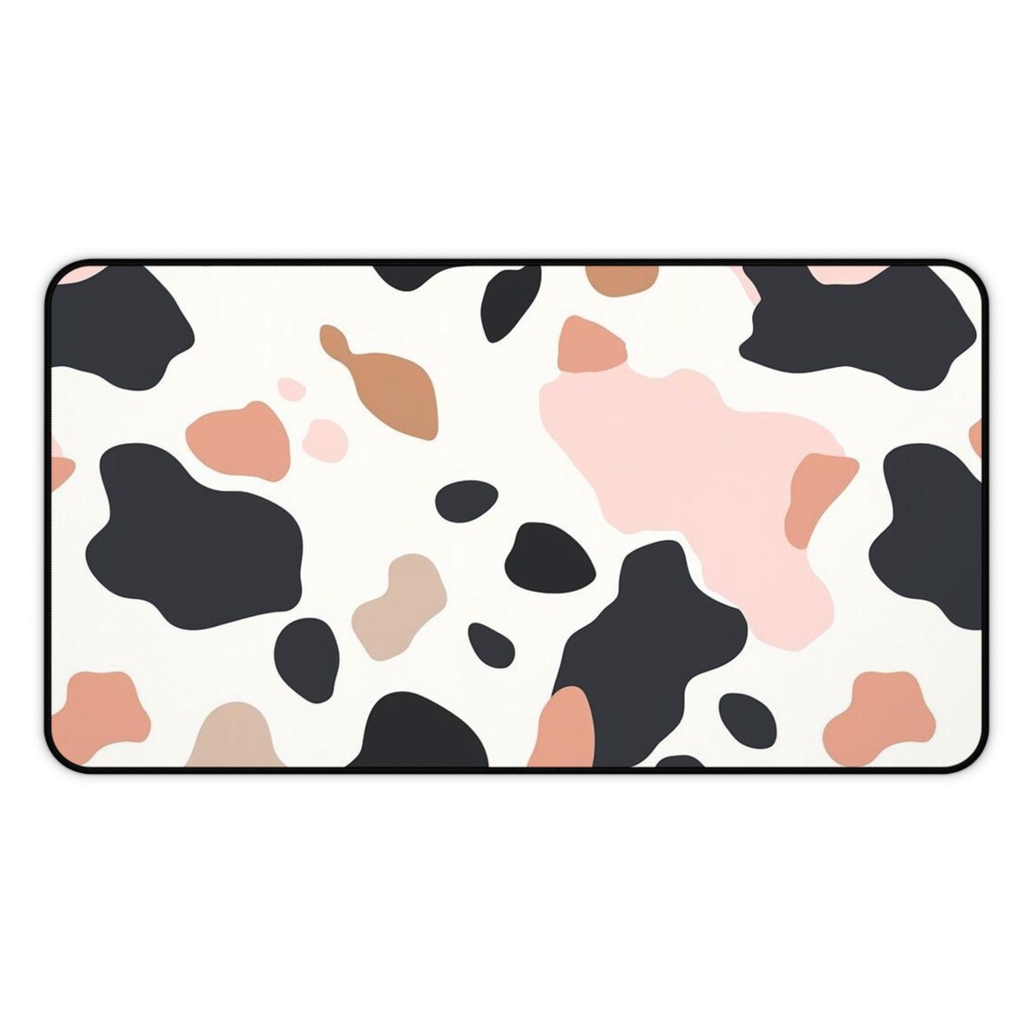 Cow Print Desk Mat - Etsy