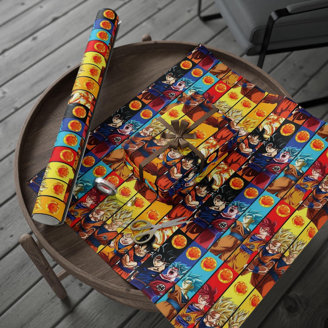 Goku Wrapping Papers - Etsy