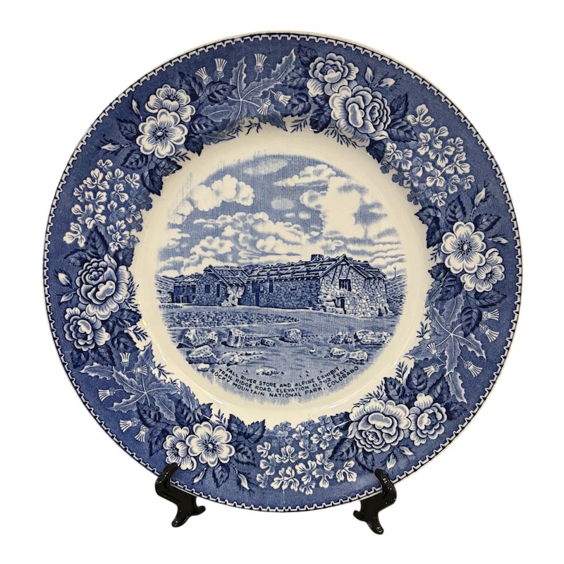 Blue Ridge Plates - Etsy