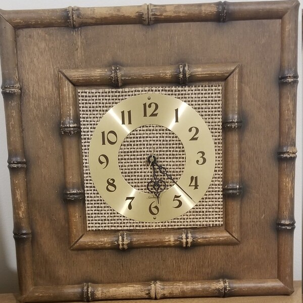 Bamboo Clock - Etsy