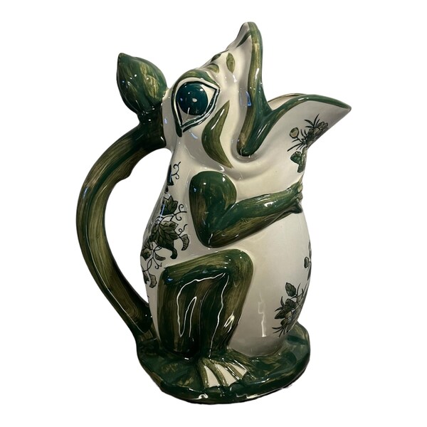 Frog Pitcher - Etsy