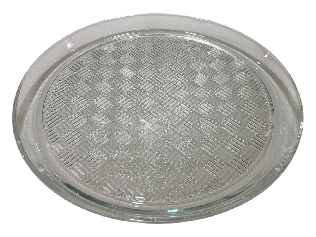Vintage Indiana Glass Platter Maitre D' Checkerboard Serving Plate - Etsy