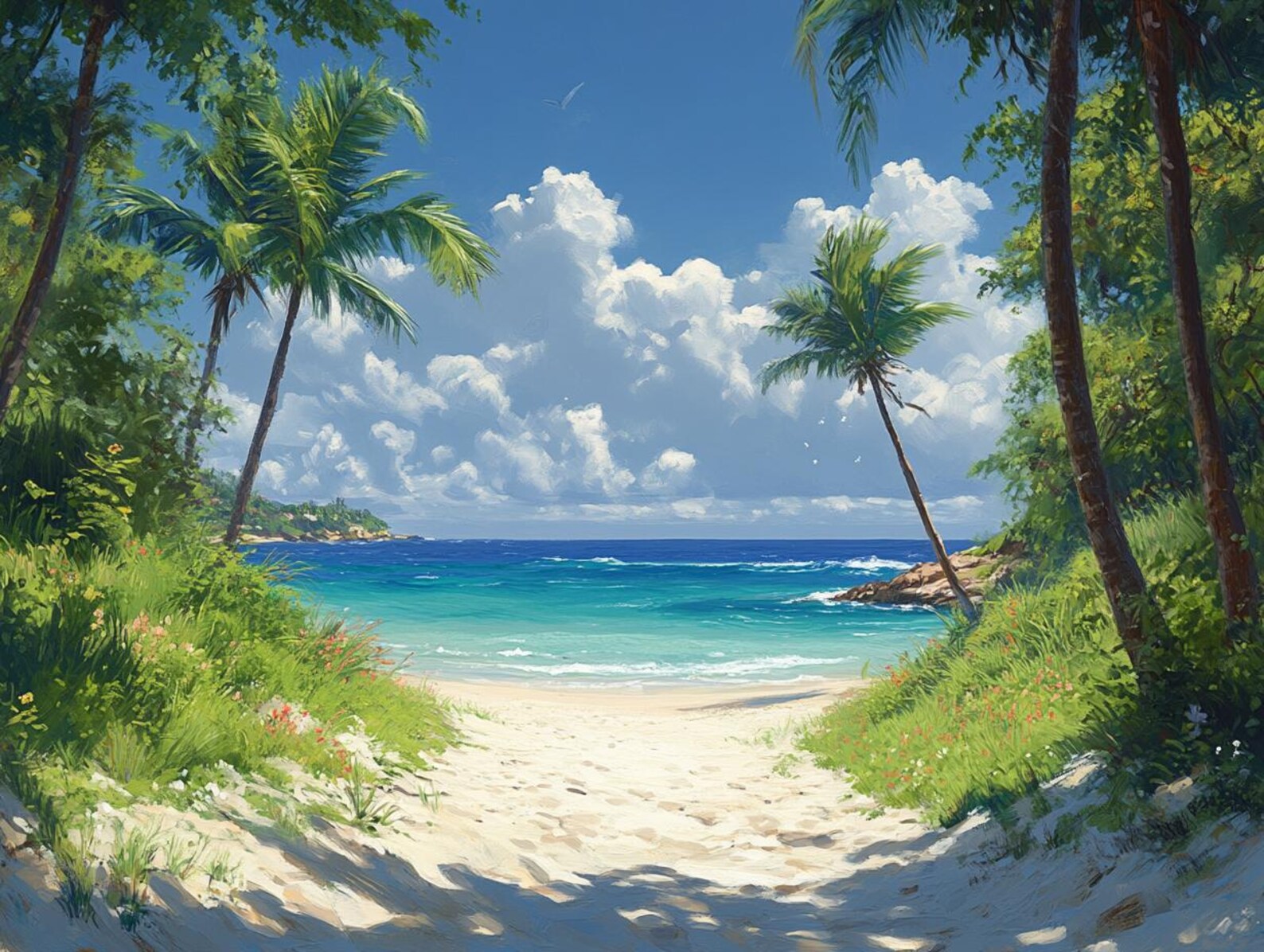 Beach Walkway, Digital Download, Printable Wall Art, Housewarming Gift ...