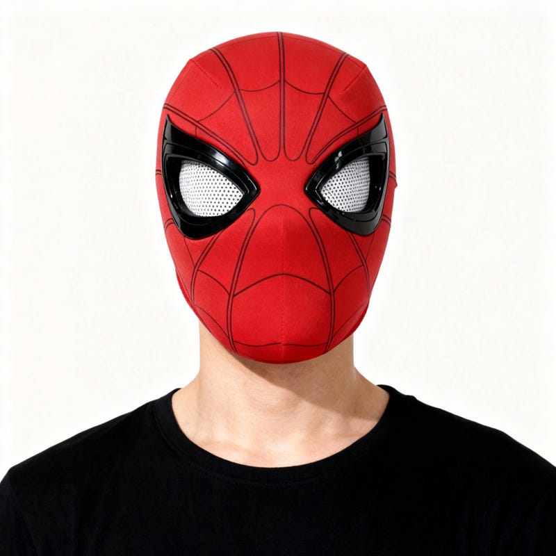 Spiderman Mask Moving Eyes - Etsy
