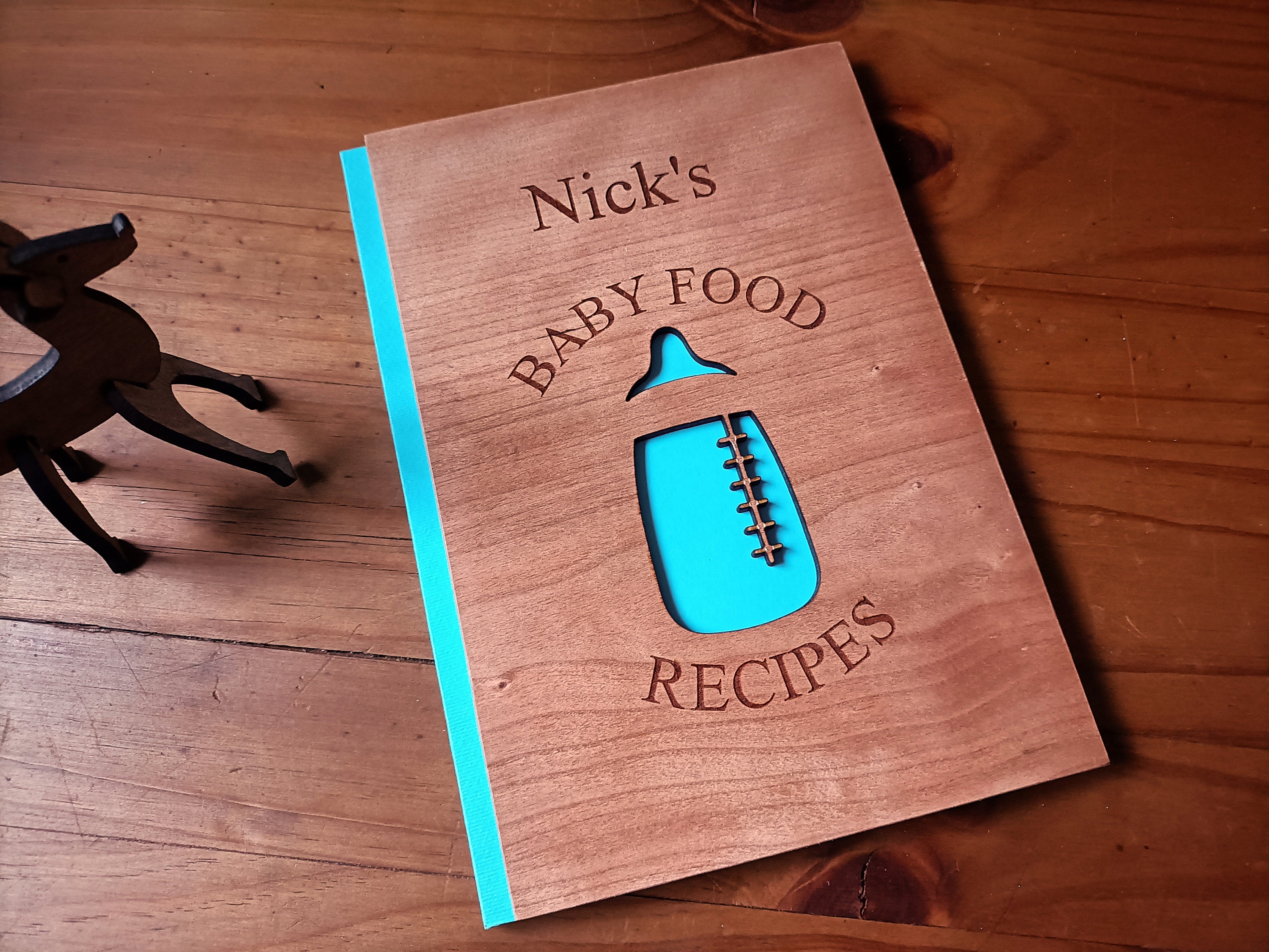 Personalized Recipe Book, Baby Food Recipe Book, Baby Planner, Custom ...