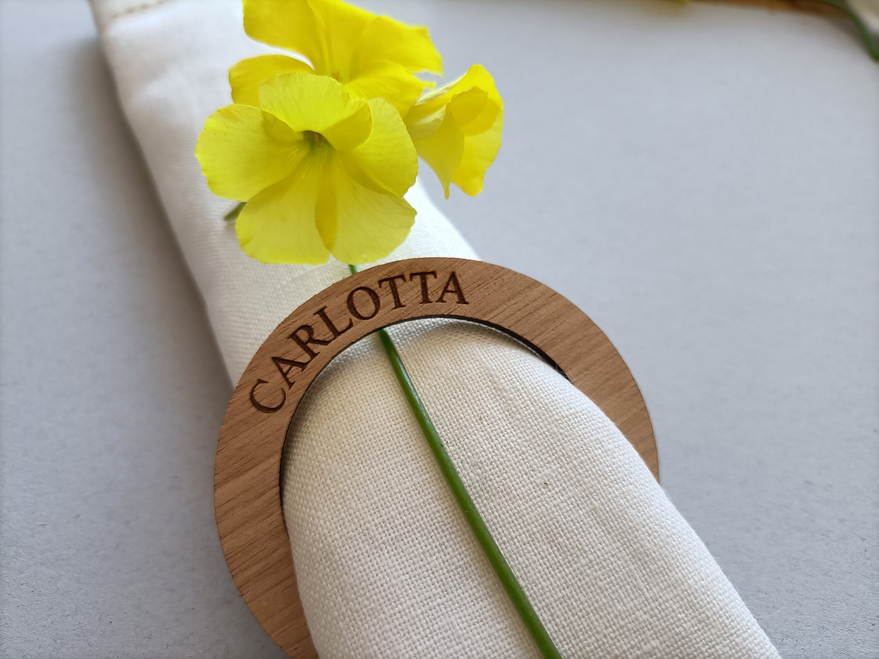 Personalised Napkin Rings - Etsy UK