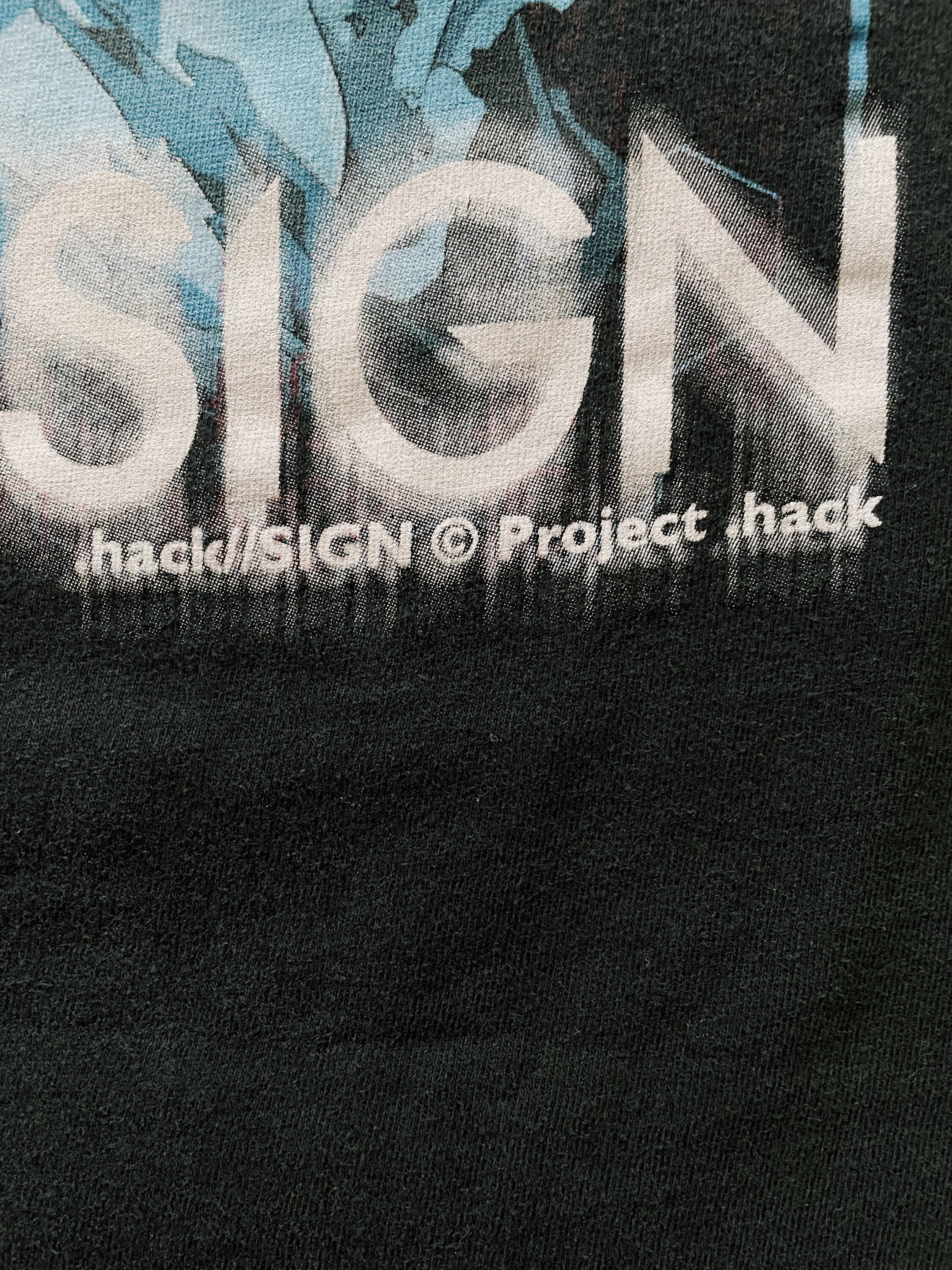 Vintage 2002 .hack//sign Short Sleeve T-shirt Black - Etsy