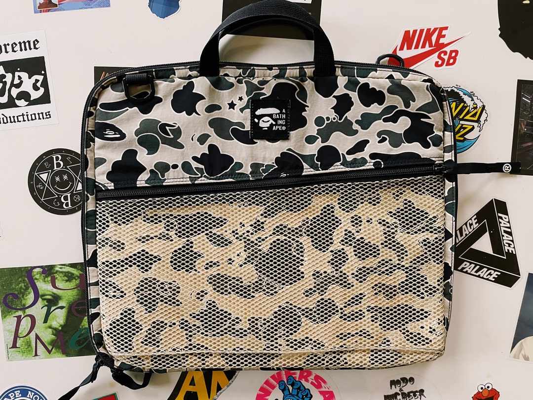 Vintage Y2K Bape A Bathing Ape Psyche Camo Laptop Bag - Etsy