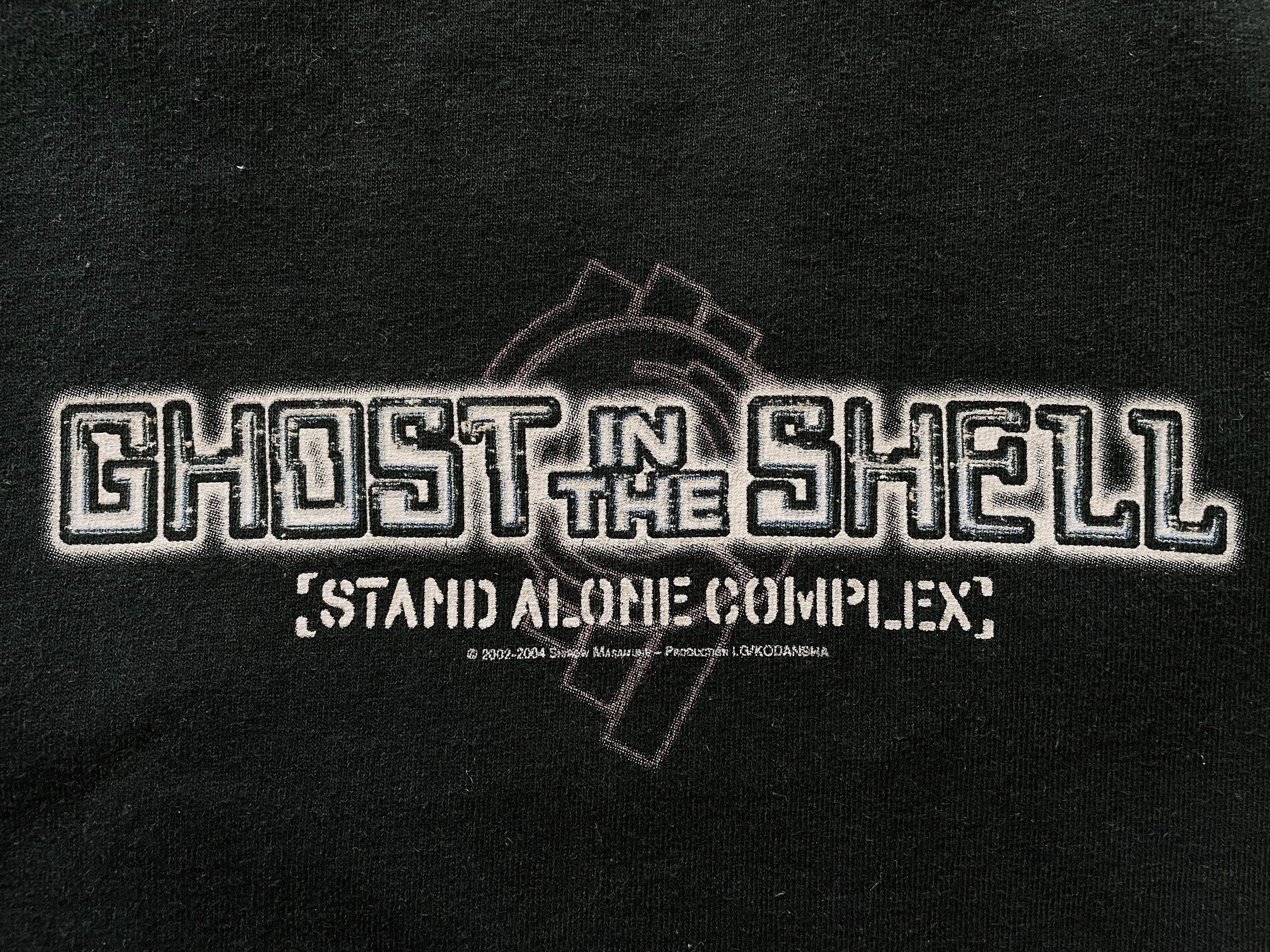Vintage Y2K Ghost in the Shell Stand Alone Complex T-shirt Navy - Etsy