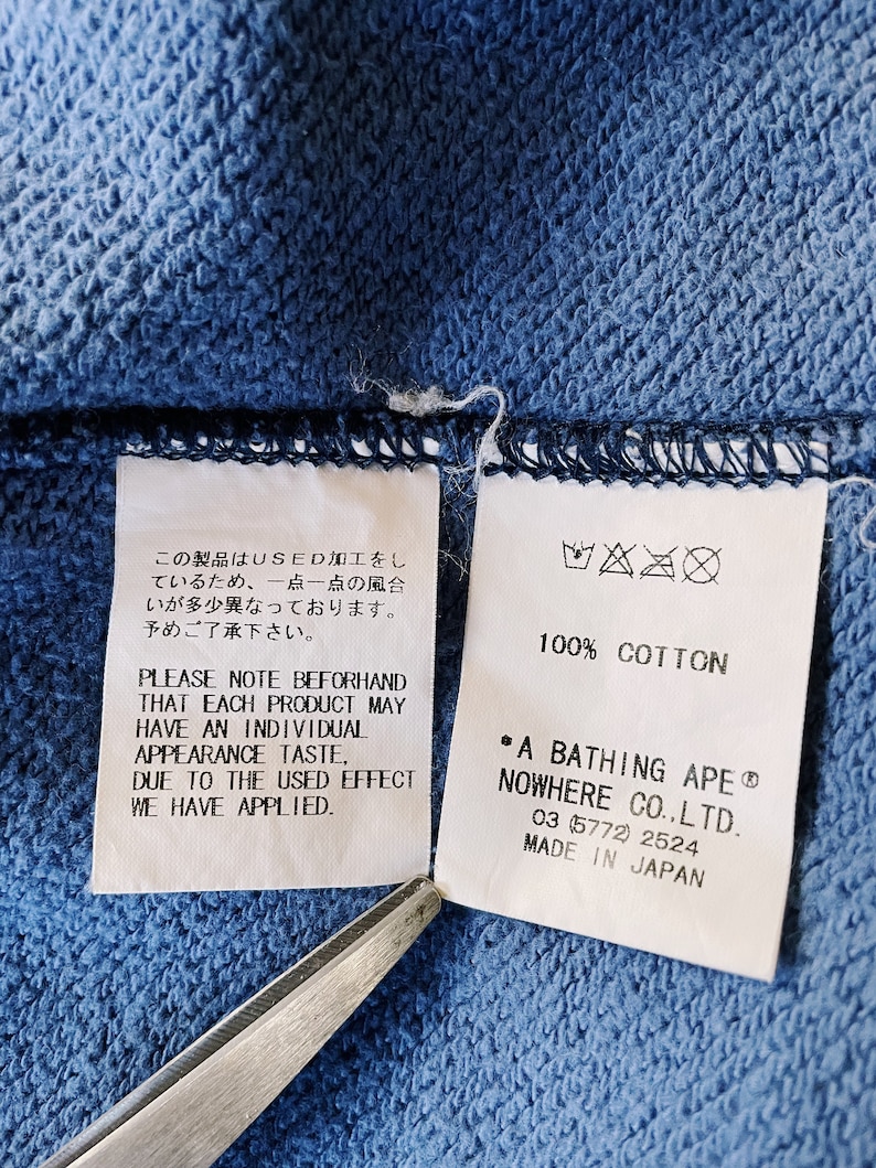 Vintage Y2K Bape A Bathing Ape Crazy Color Camo Full Zip Hoodie White ...