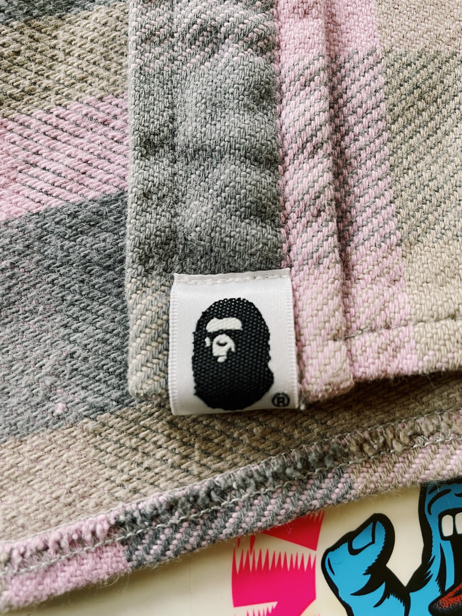 Vintage Y2K Bape A Bathing Ape Kanazawa Limited Check CPO Overshirt ...