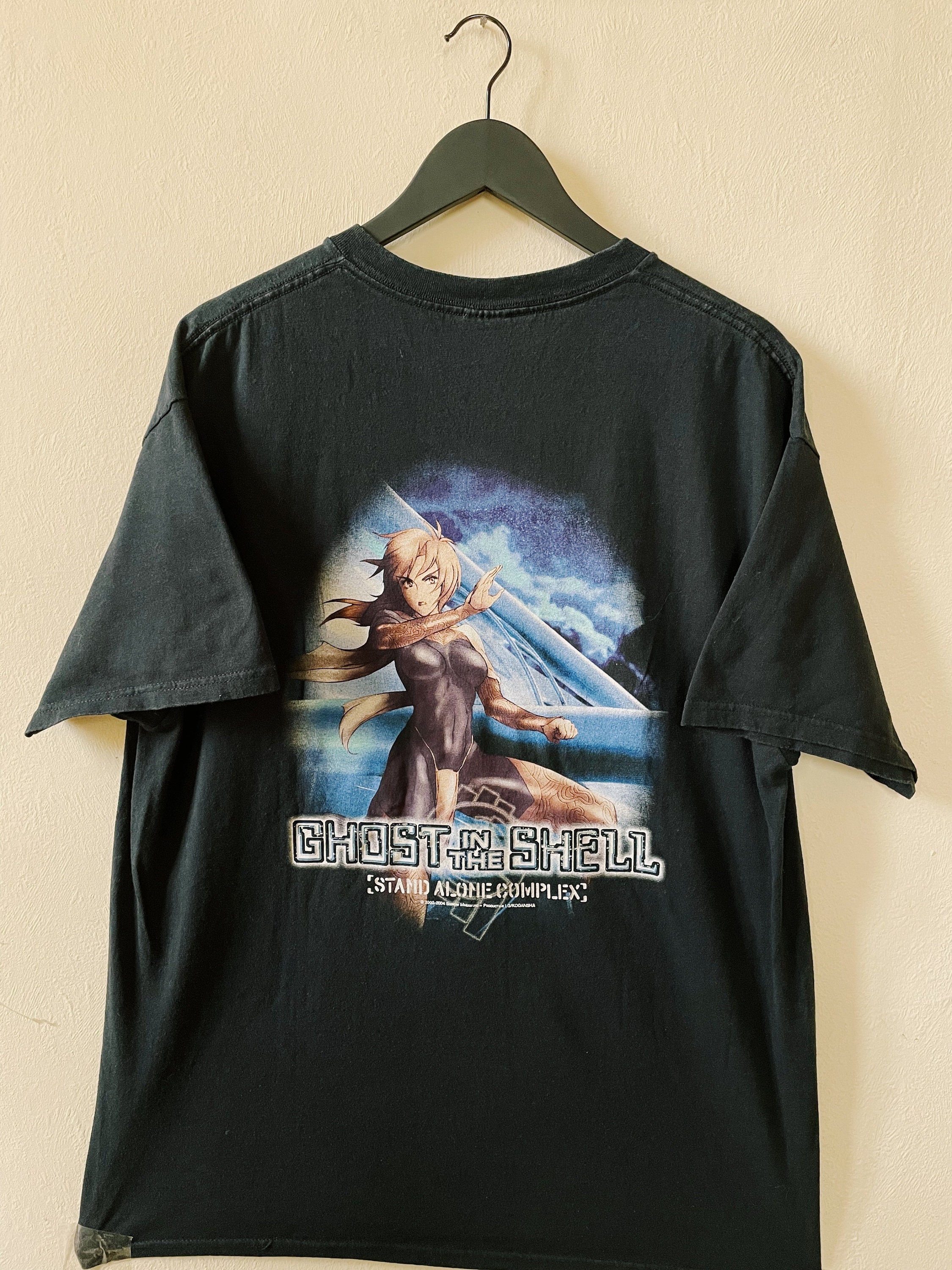 Vintage Y2K Ghost in the Shell Stand Alone Complex T-shirt Navy - Etsy