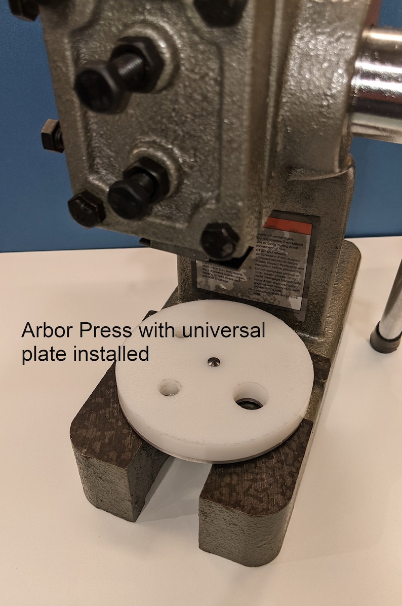 Press Plate for 1 Ton Harbor Freight Arbor Press - Etsy